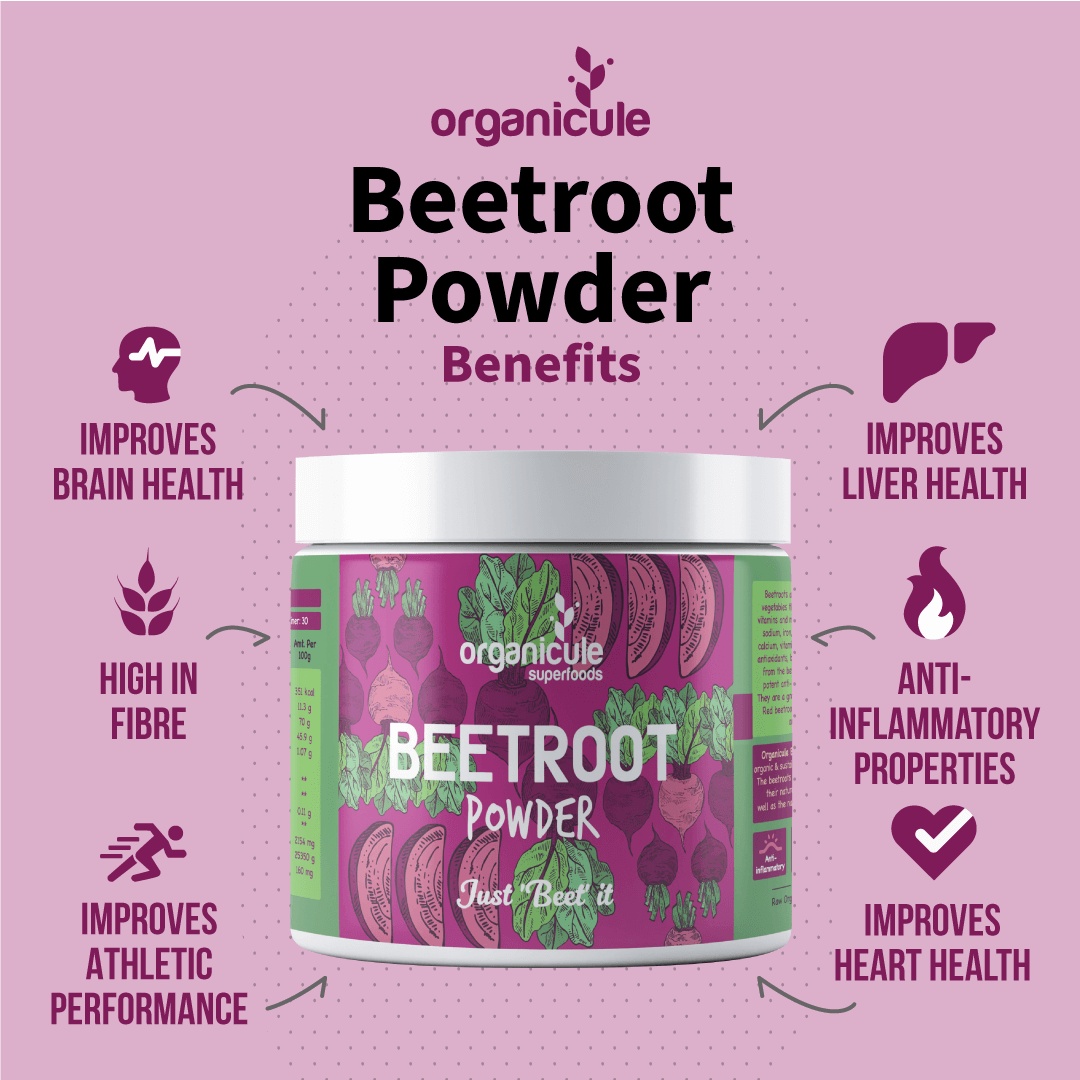 Organic Beetroot Powder by Organicule
